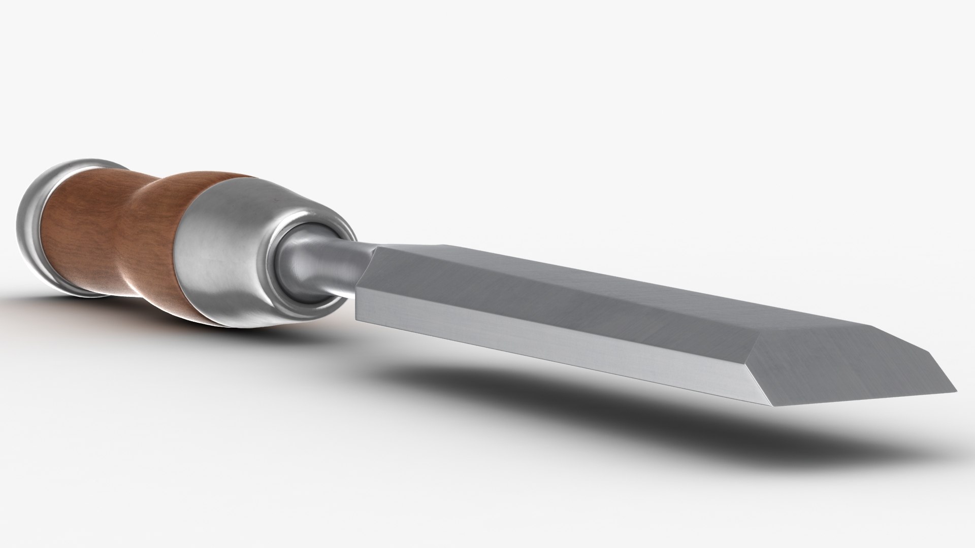 Wood chisel model - TurboSquid 1598194