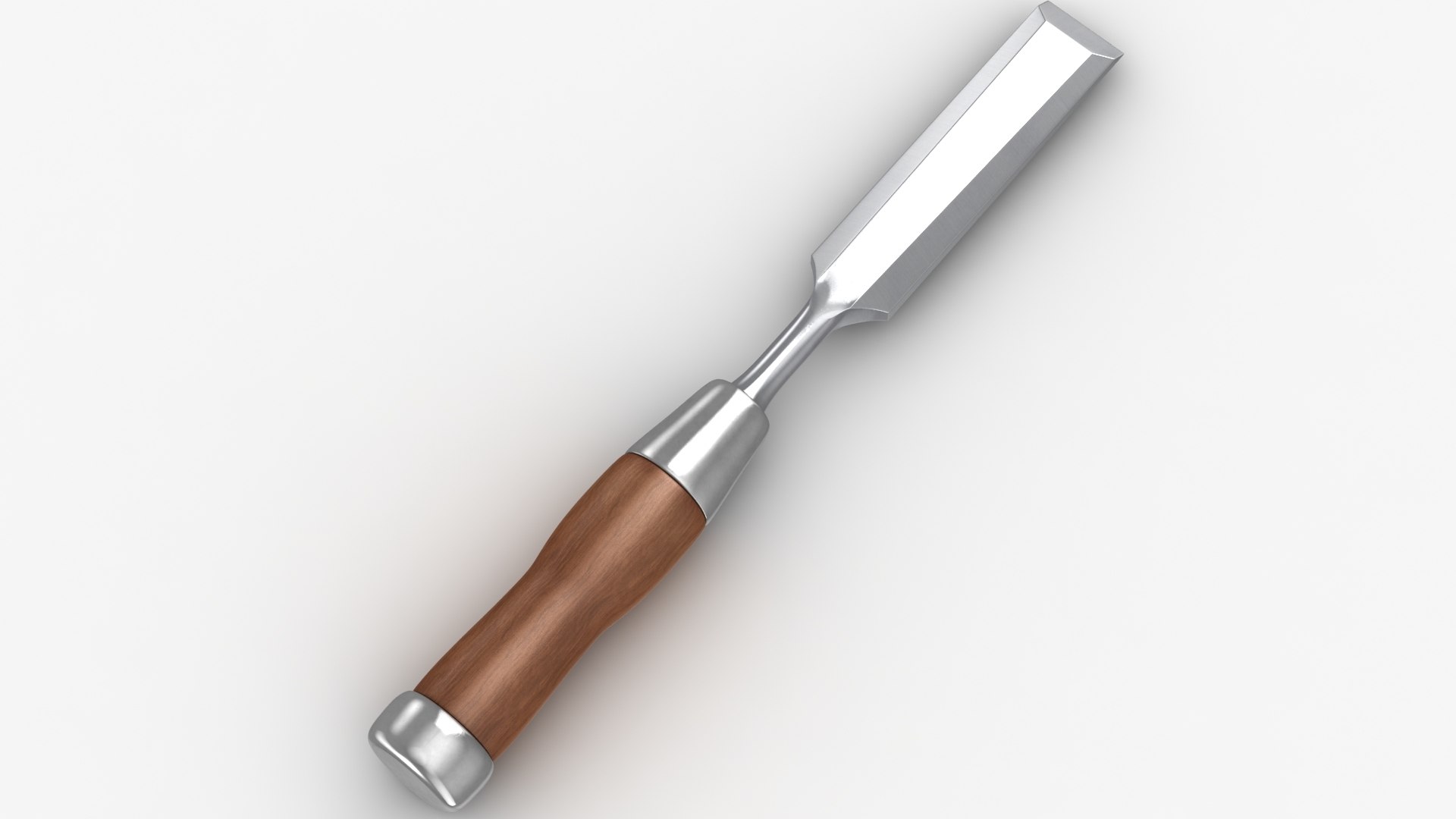 Wood chisel model - TurboSquid 1598194