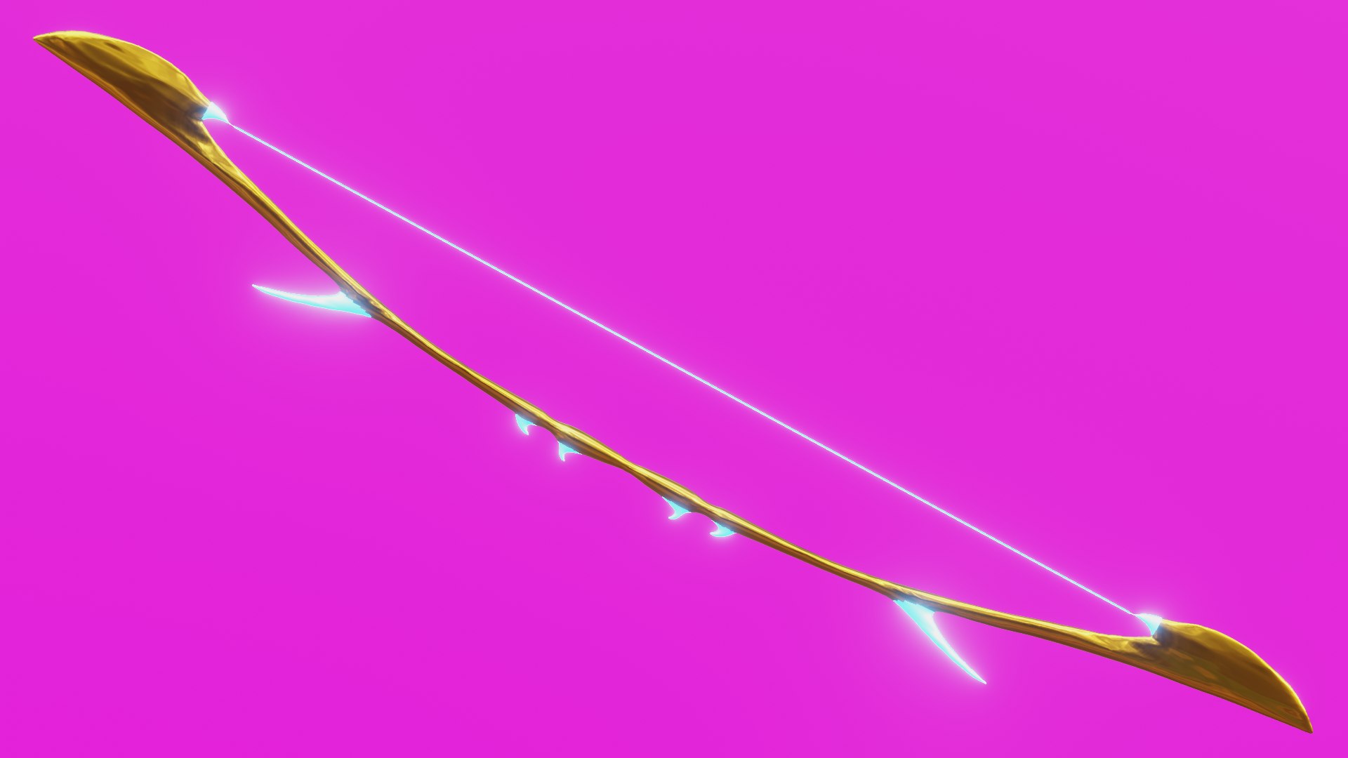 3D Fantasy Bow model - TurboSquid 1843526