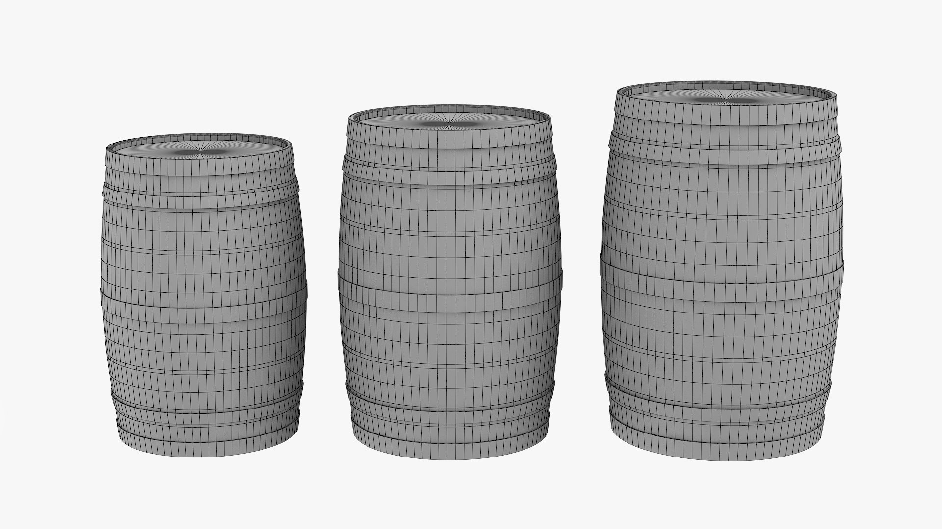 3D Barrel - TurboSquid 1962999