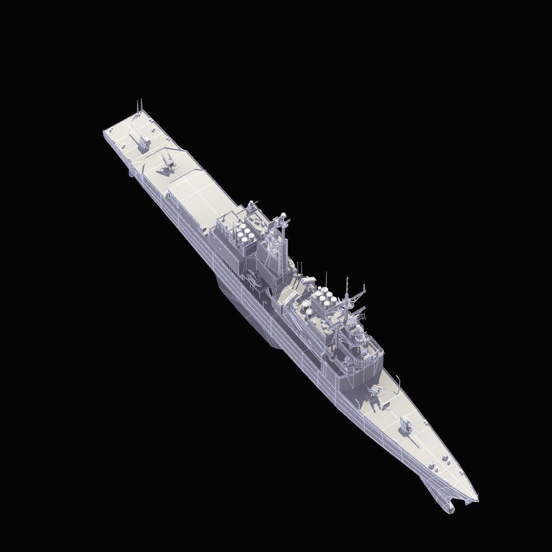 3d Model Rocs Tso Ying Destroyer