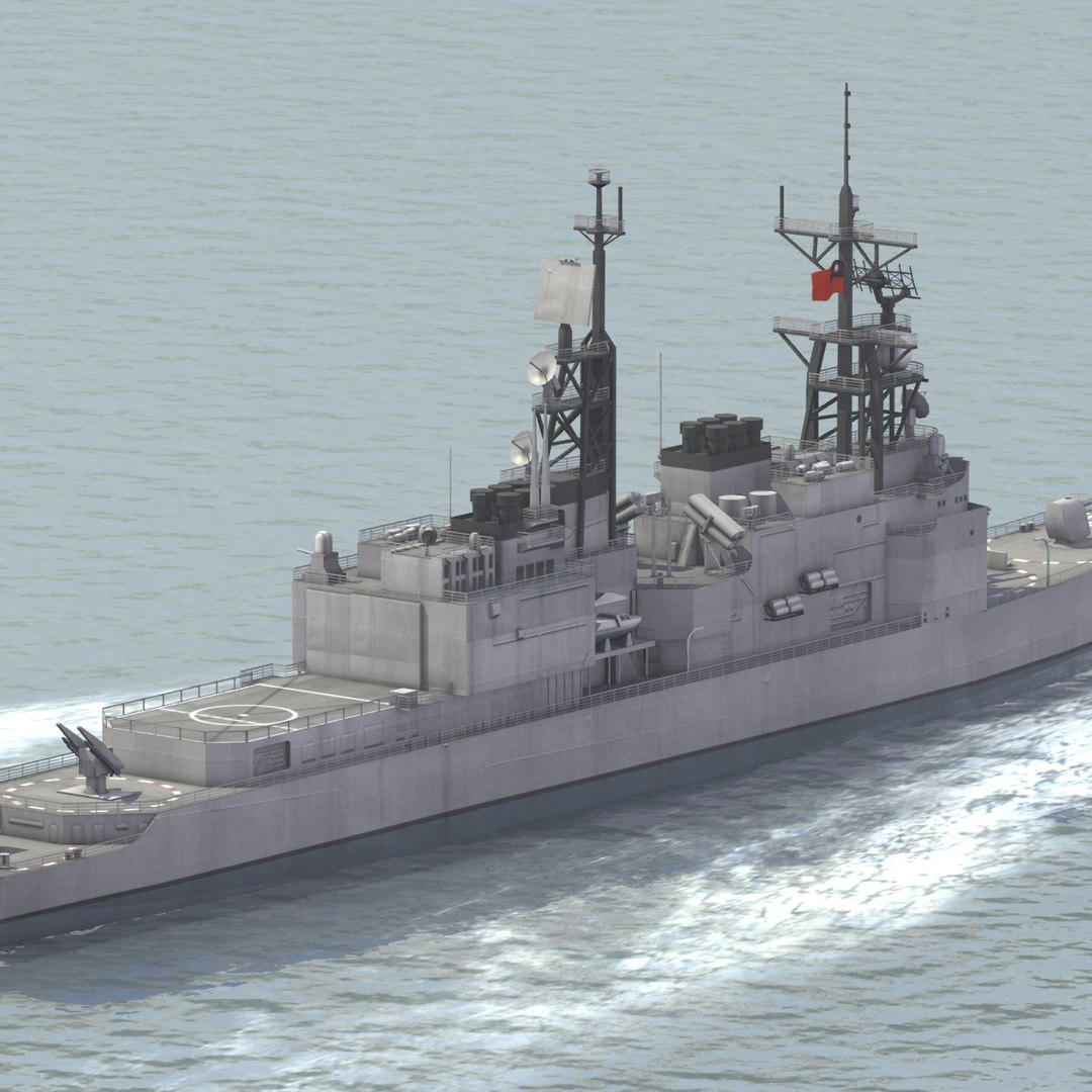 3d Model Rocs Tso Ying Destroyer