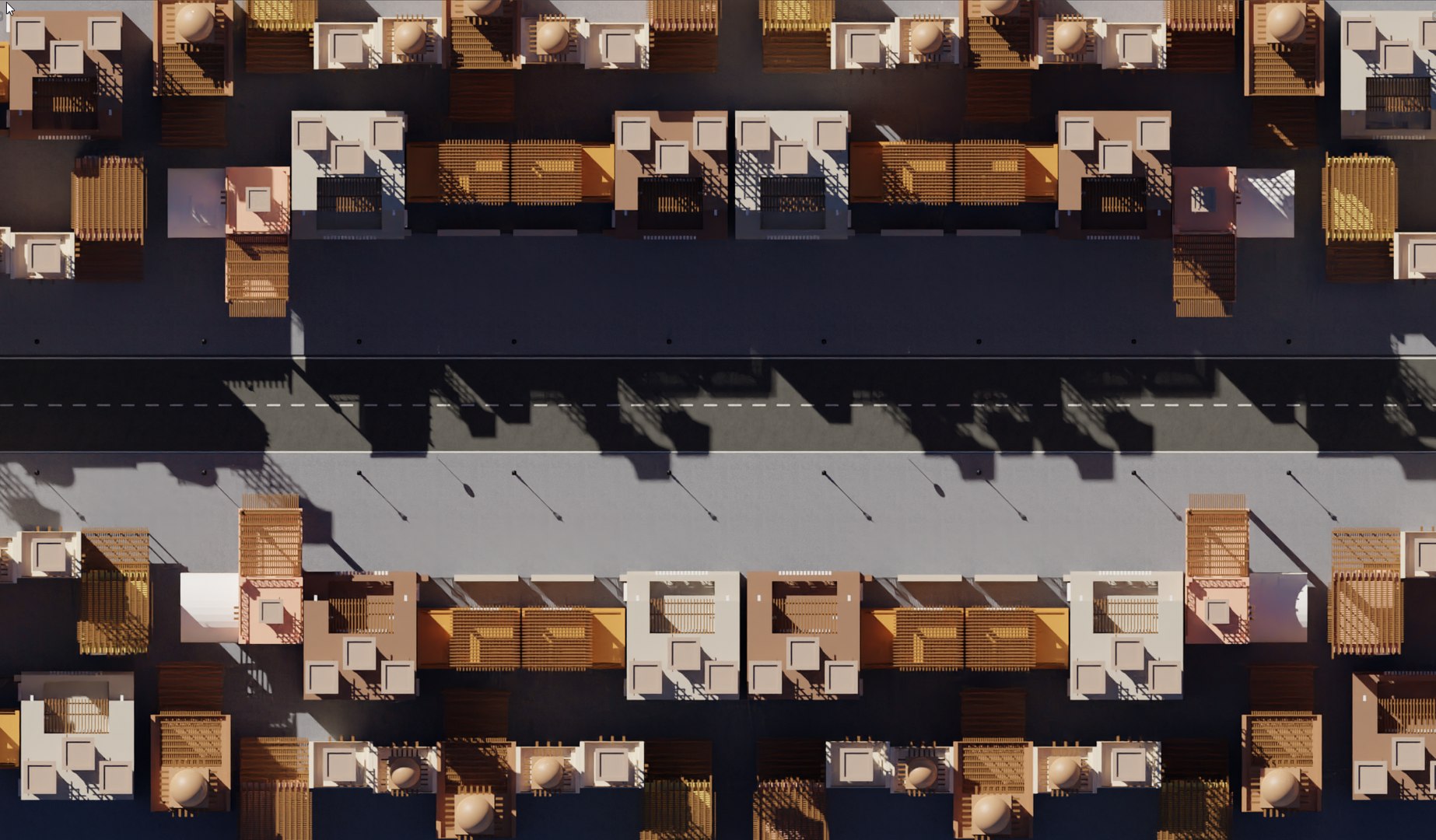 Modern Arab city model - TurboSquid 2136041