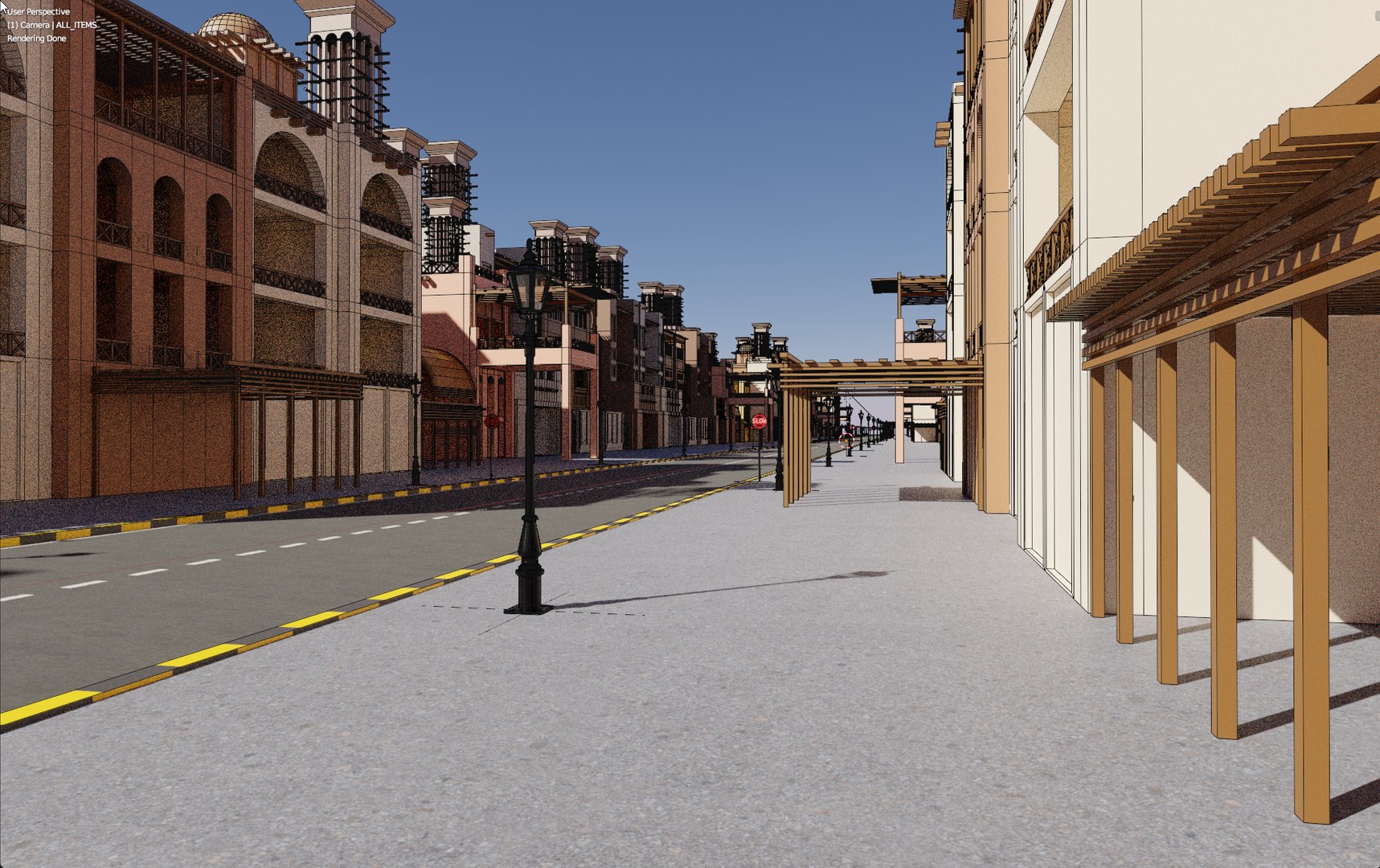 Modern Arab city model - TurboSquid 2136041