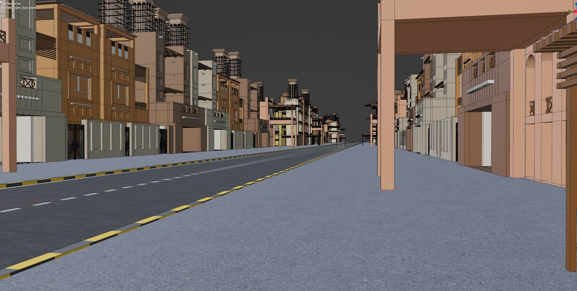 Modern Arab city model - TurboSquid 2136041