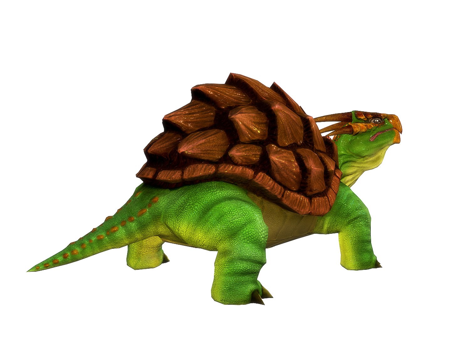 dragon turtles 3d model