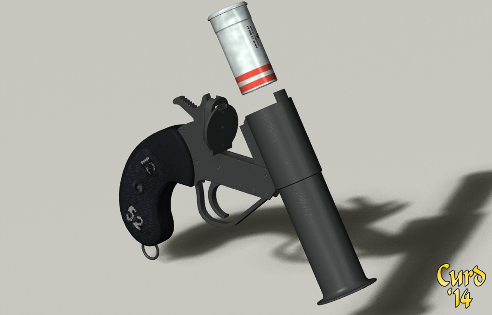 british flare gun pistol lwo