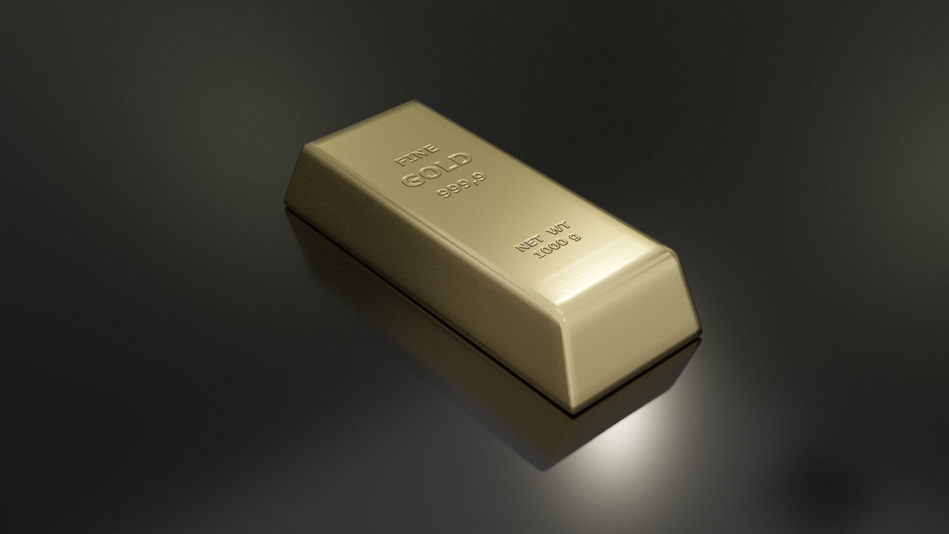 3D Gold Bar - TurboSquid 1742696