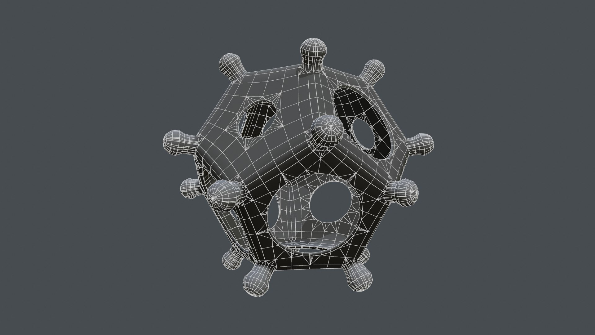 3D Roman Dodecahedron - TurboSquid 2300387