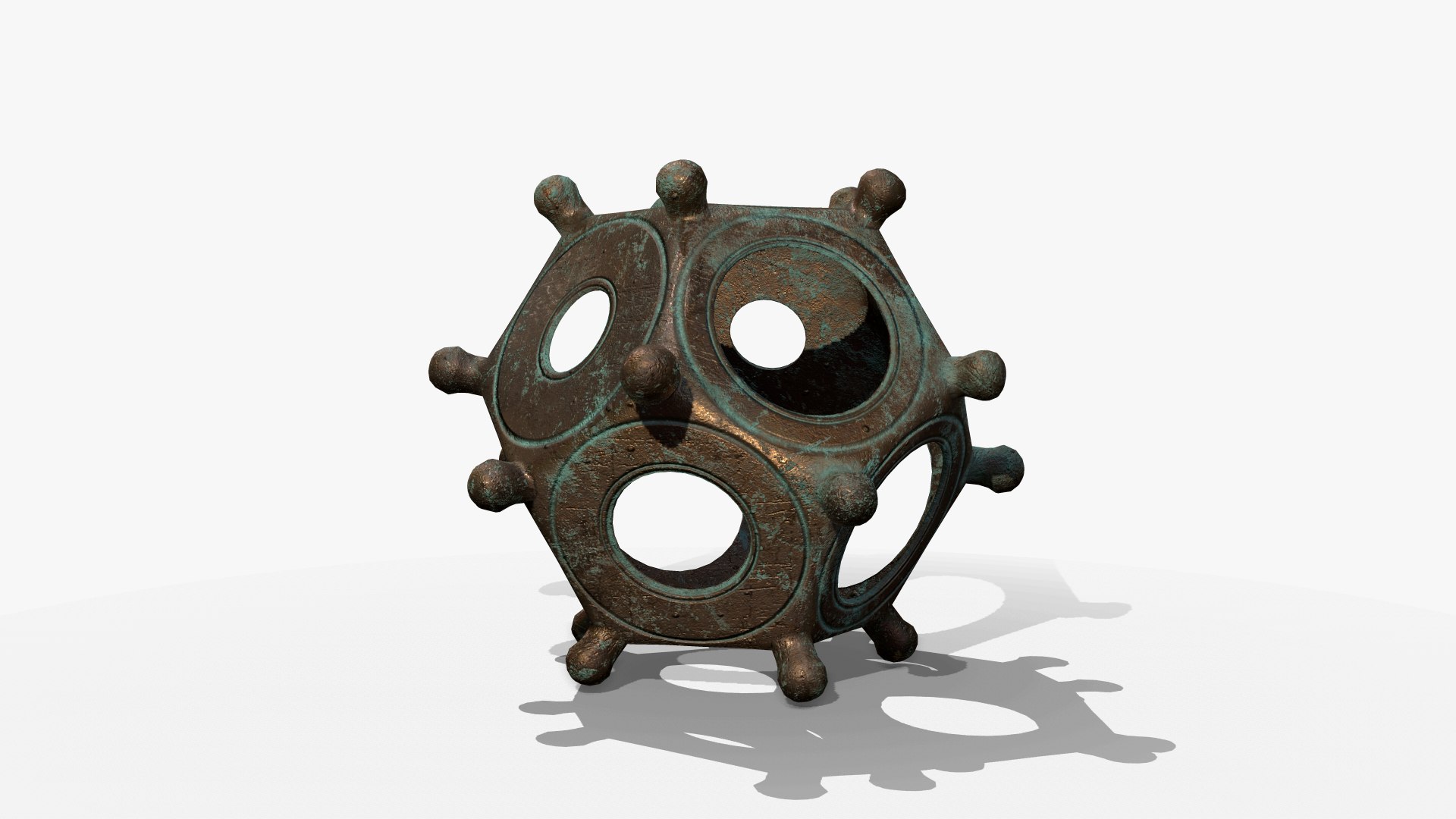 3D Roman Dodecahedron - TurboSquid 2300387
