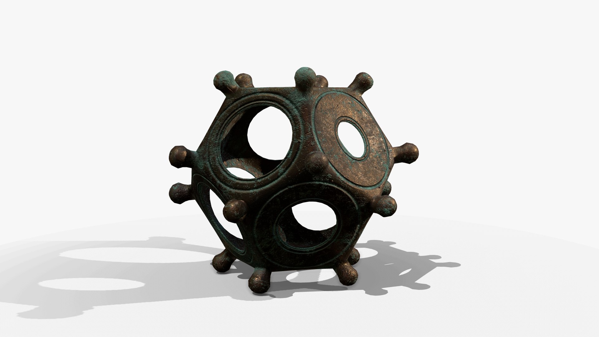 3D Roman Dodecahedron - TurboSquid 2300387