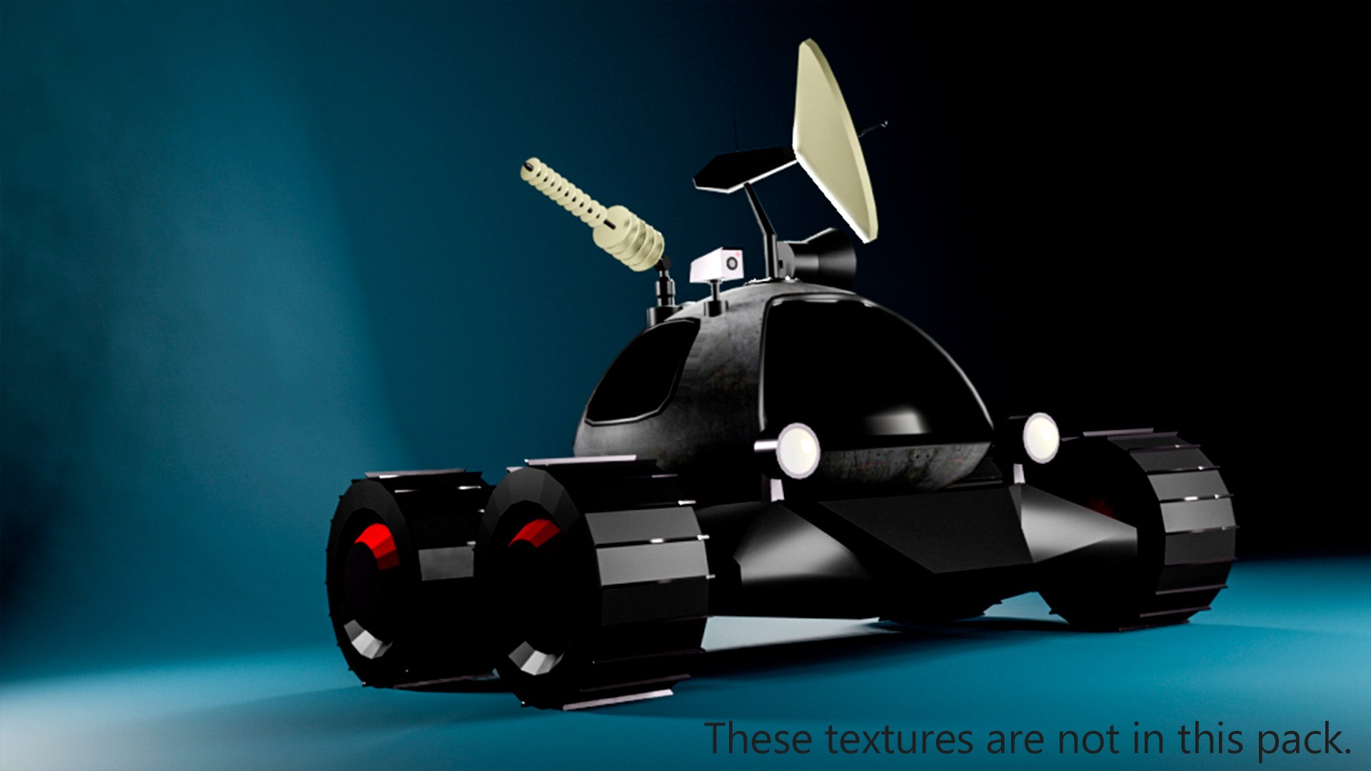 Low Poly Moon Rover 3D Model - TurboSquid 2048786