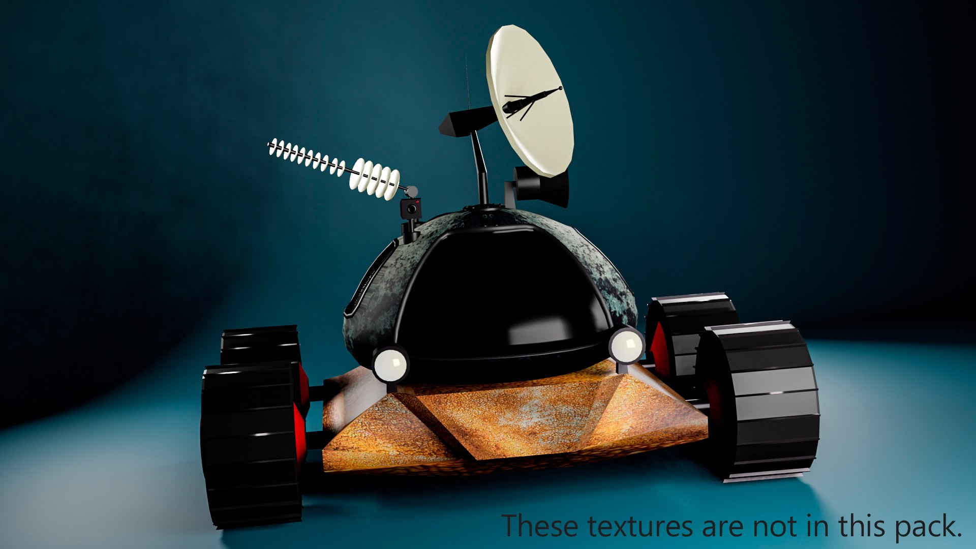 Low Poly Moon Rover 3D Model - TurboSquid 2048786