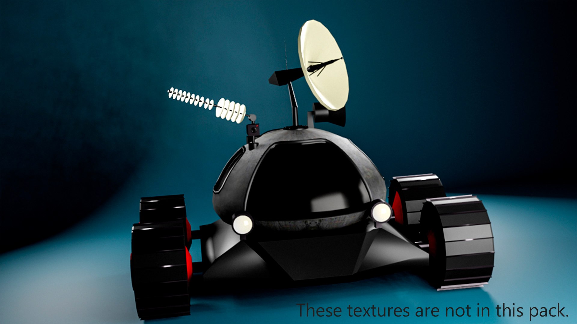 Low Poly Moon Rover 3D Model - TurboSquid 2048786