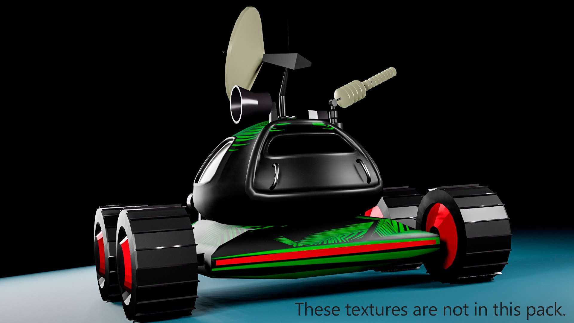 Low Poly Moon Rover 3D Model - TurboSquid 2048786