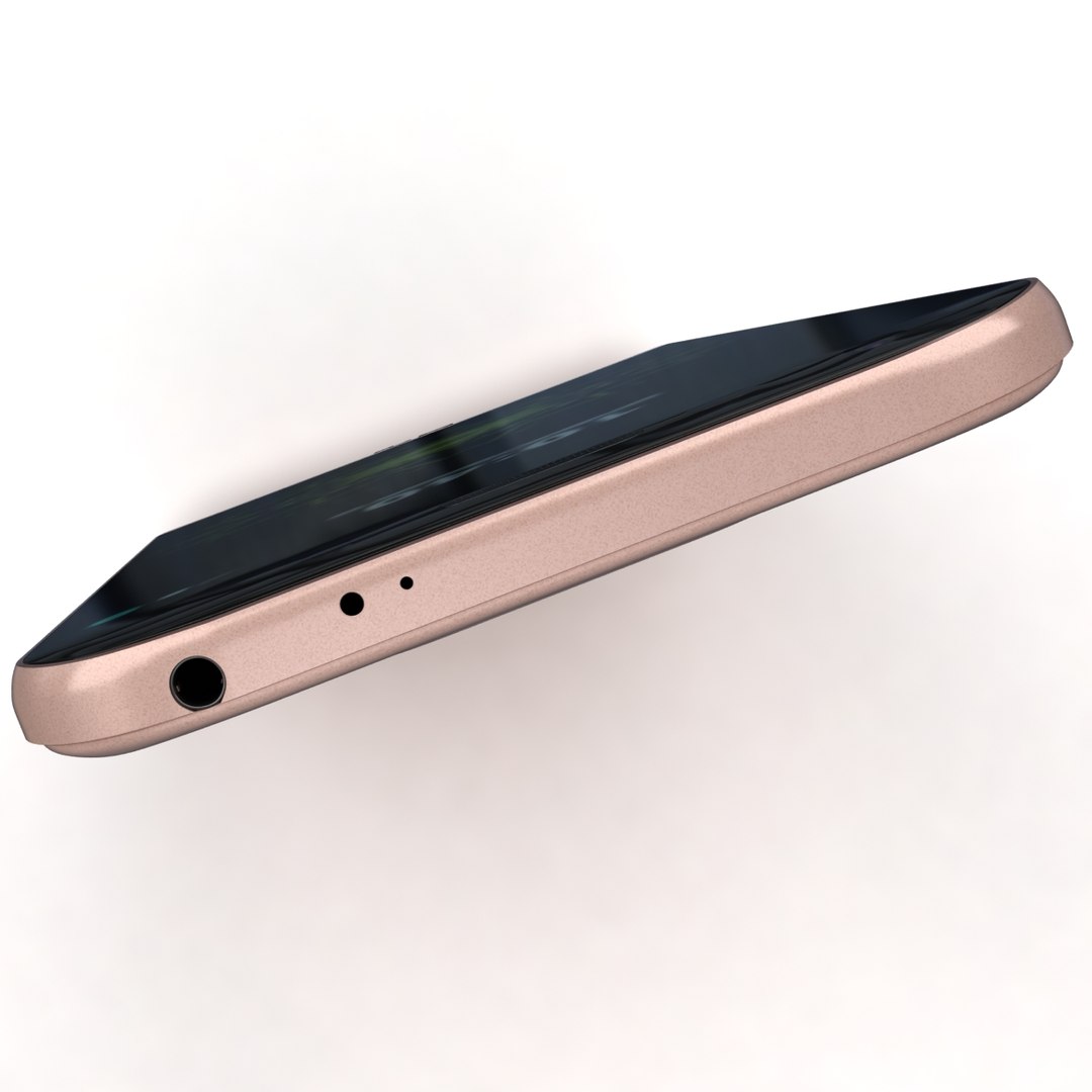 lg g5 pink 3d model