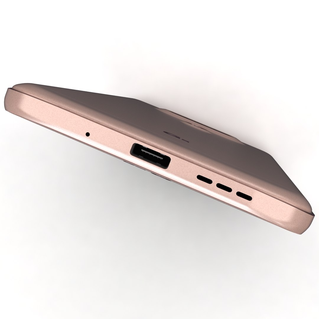 lg g5 pink 3d model