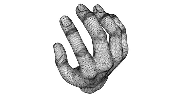 modelo 3d Modelo de mano realista pose gesto 16 - TurboSquid 1975643