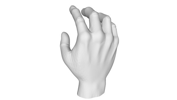 modelo 3d Modelo de mano realista pose gesto 16 - TurboSquid 1975643