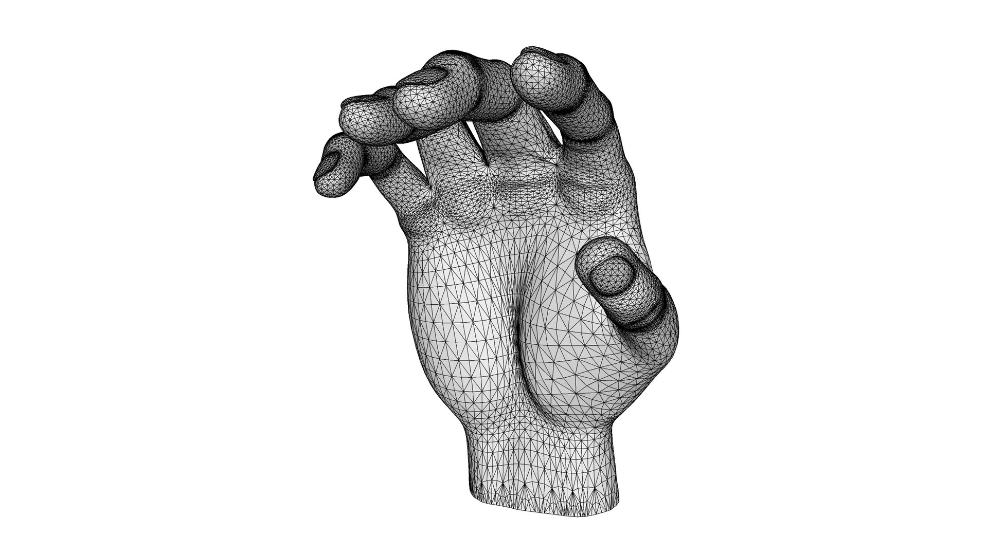 3D Realistic Hand Model Pose Gesture 16 Model - TurboSquid 1975643