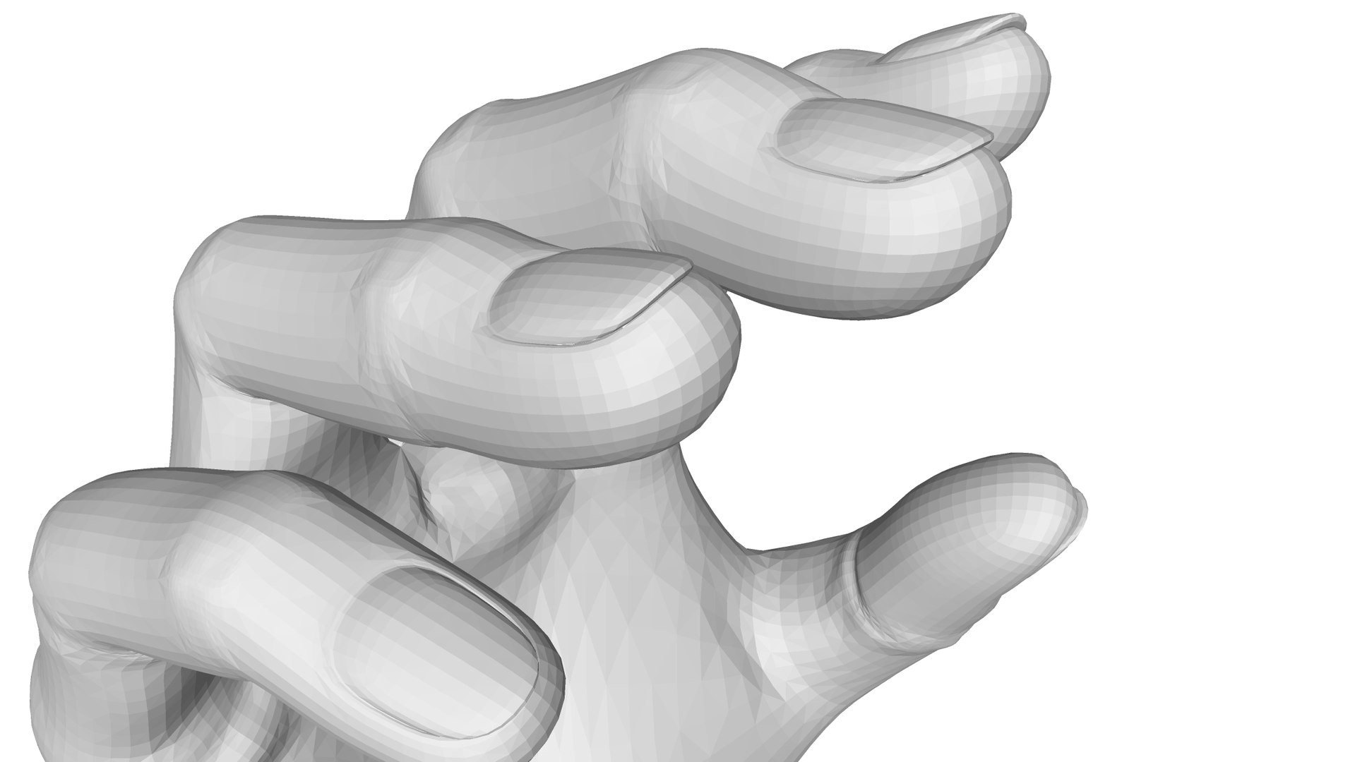 3D Realistic Hand Model Pose Gesture 16 Model - TurboSquid 1975643