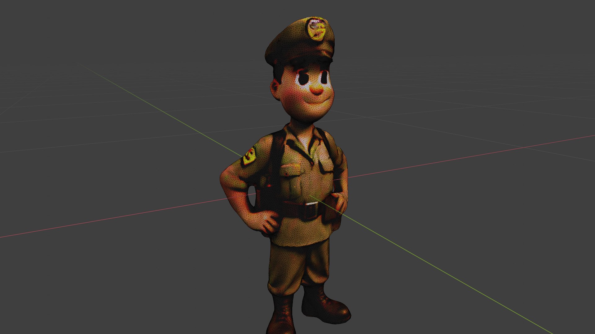 World War II Usa Soldier 3D Model - TurboSquid 2127014