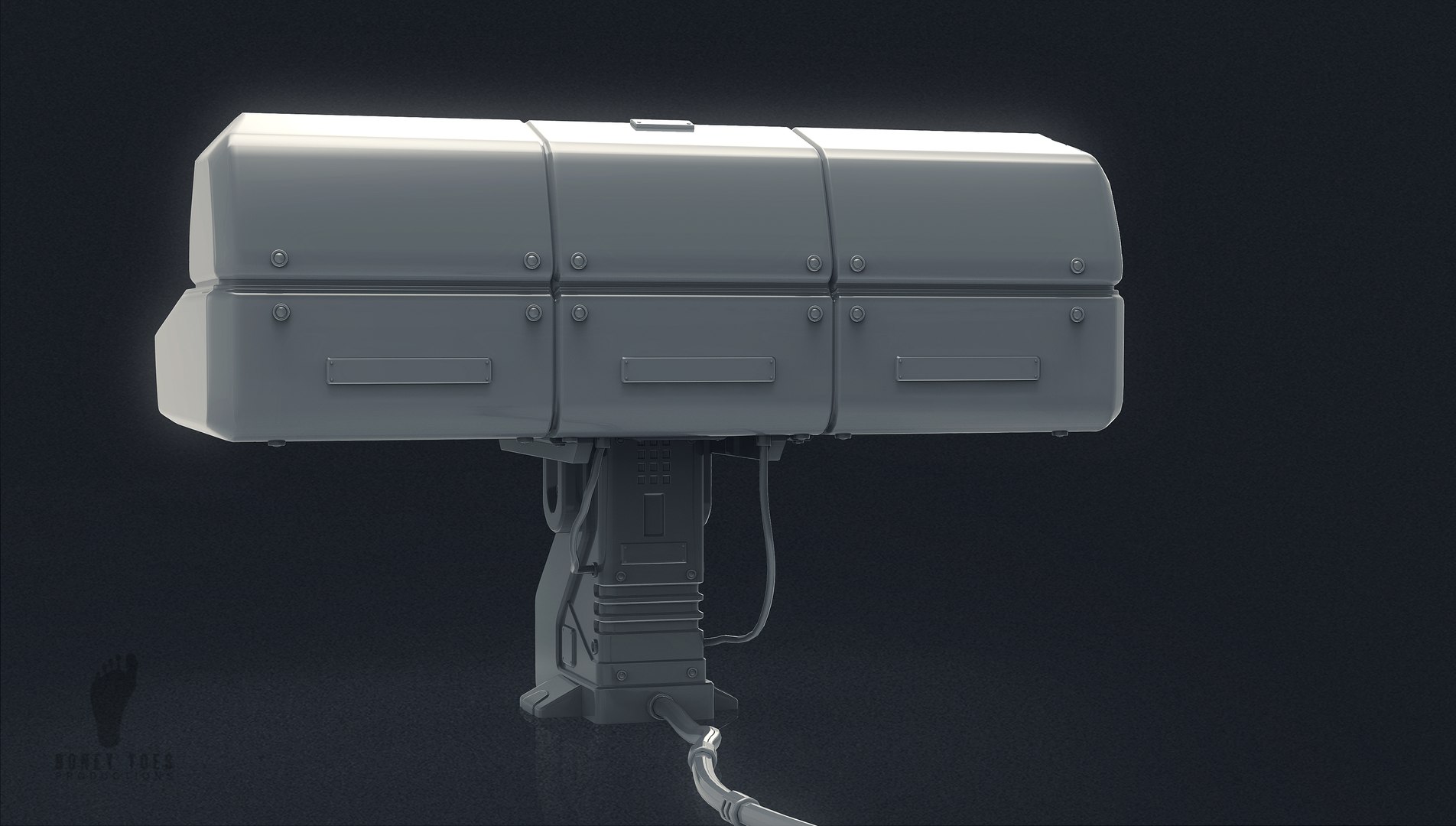 3D Model Small Computer Control Panel - TurboSquid 1277113