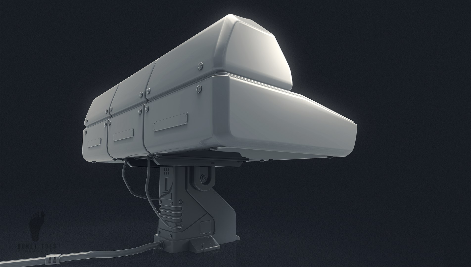 3D Model Small Computer Control Panel - TurboSquid 1277113