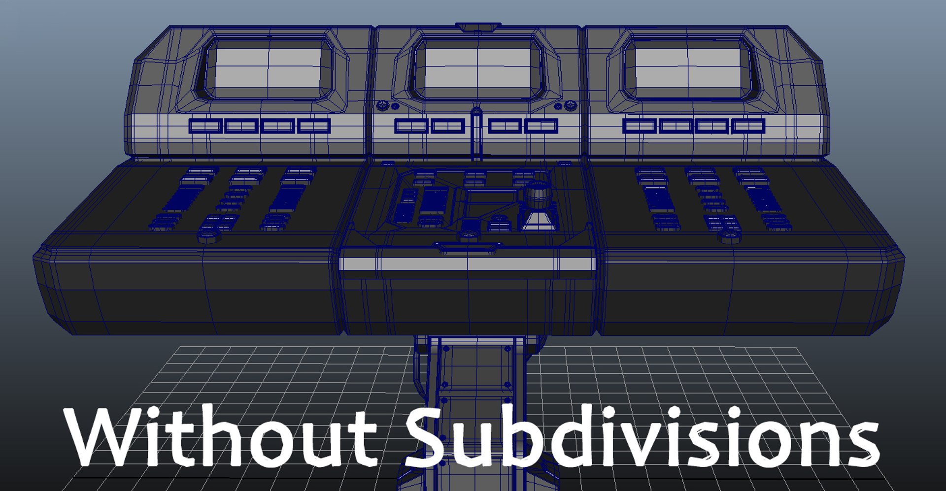 3D Model Small Computer Control Panel - TurboSquid 1277113