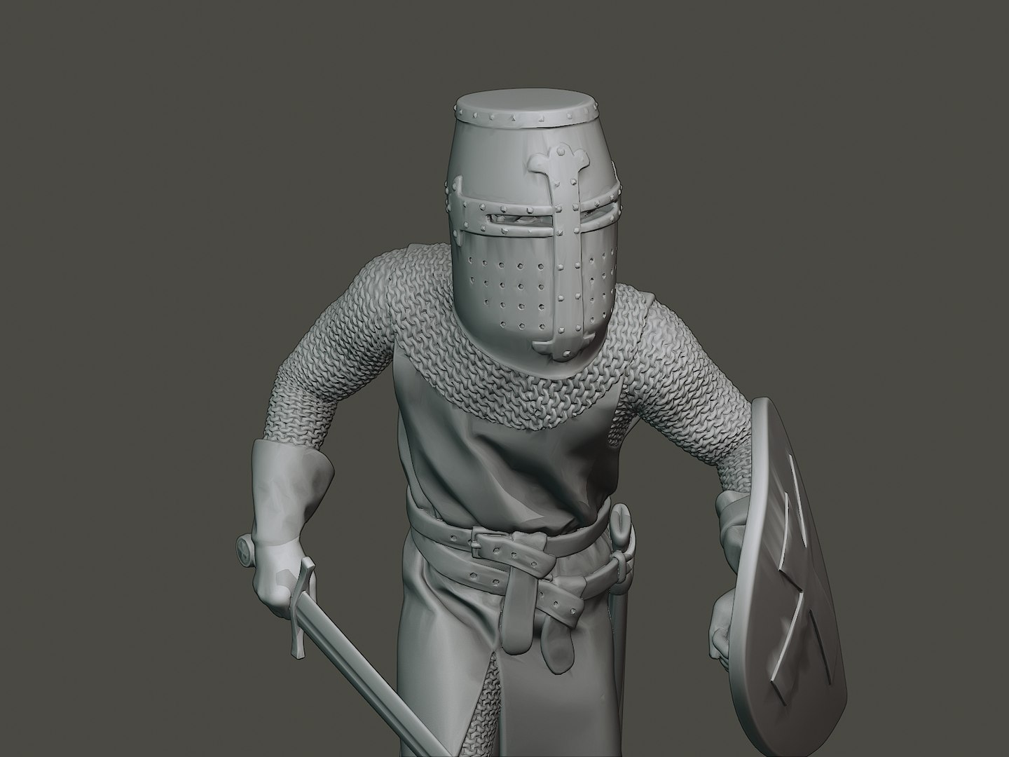 3D Model Knight Templar Action T1 - TurboSquid 1466152
