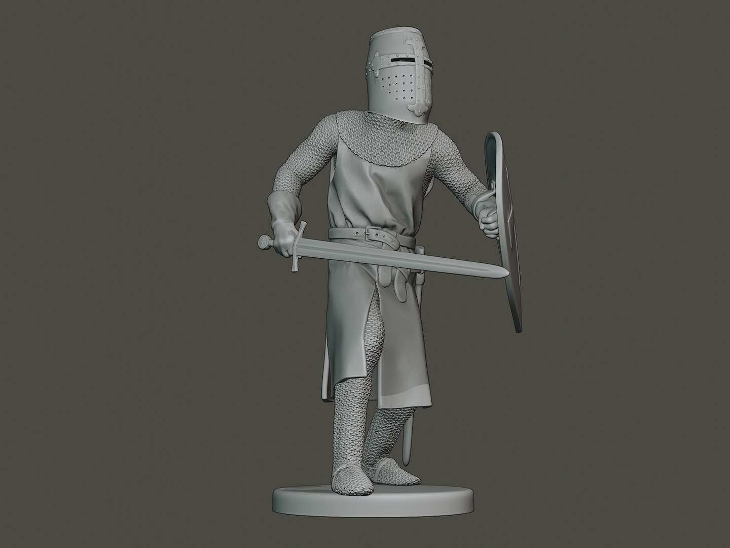 3D Model Knight Templar Action T1 - TurboSquid 1466152