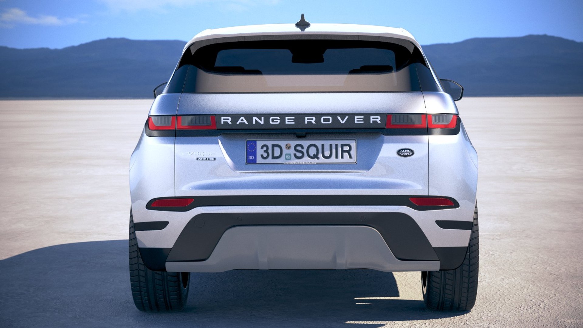 Land Rover Evoque 3D Model - TurboSquid 1362238