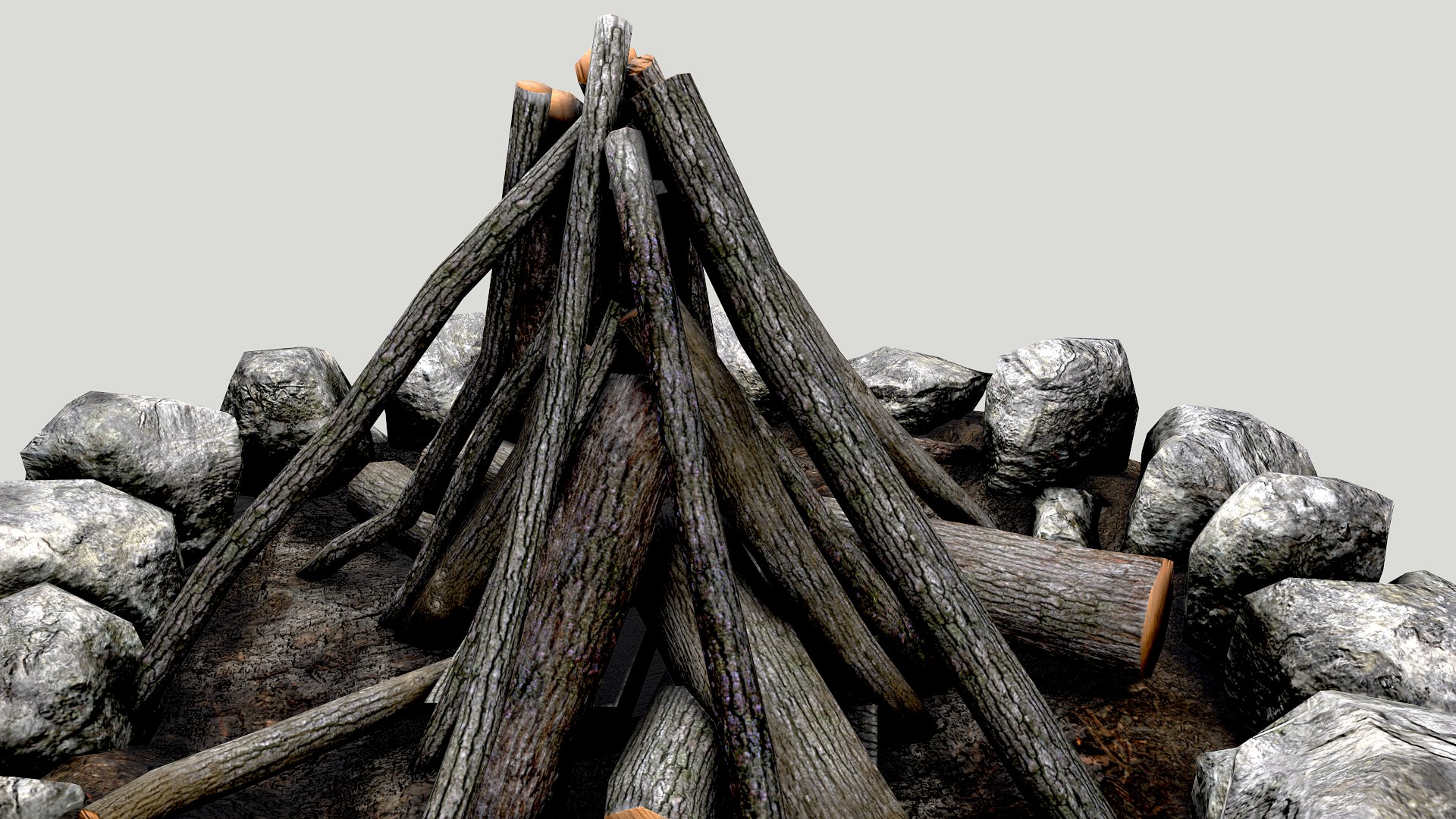3D Camp Fire Pack model - TurboSquid 1992677