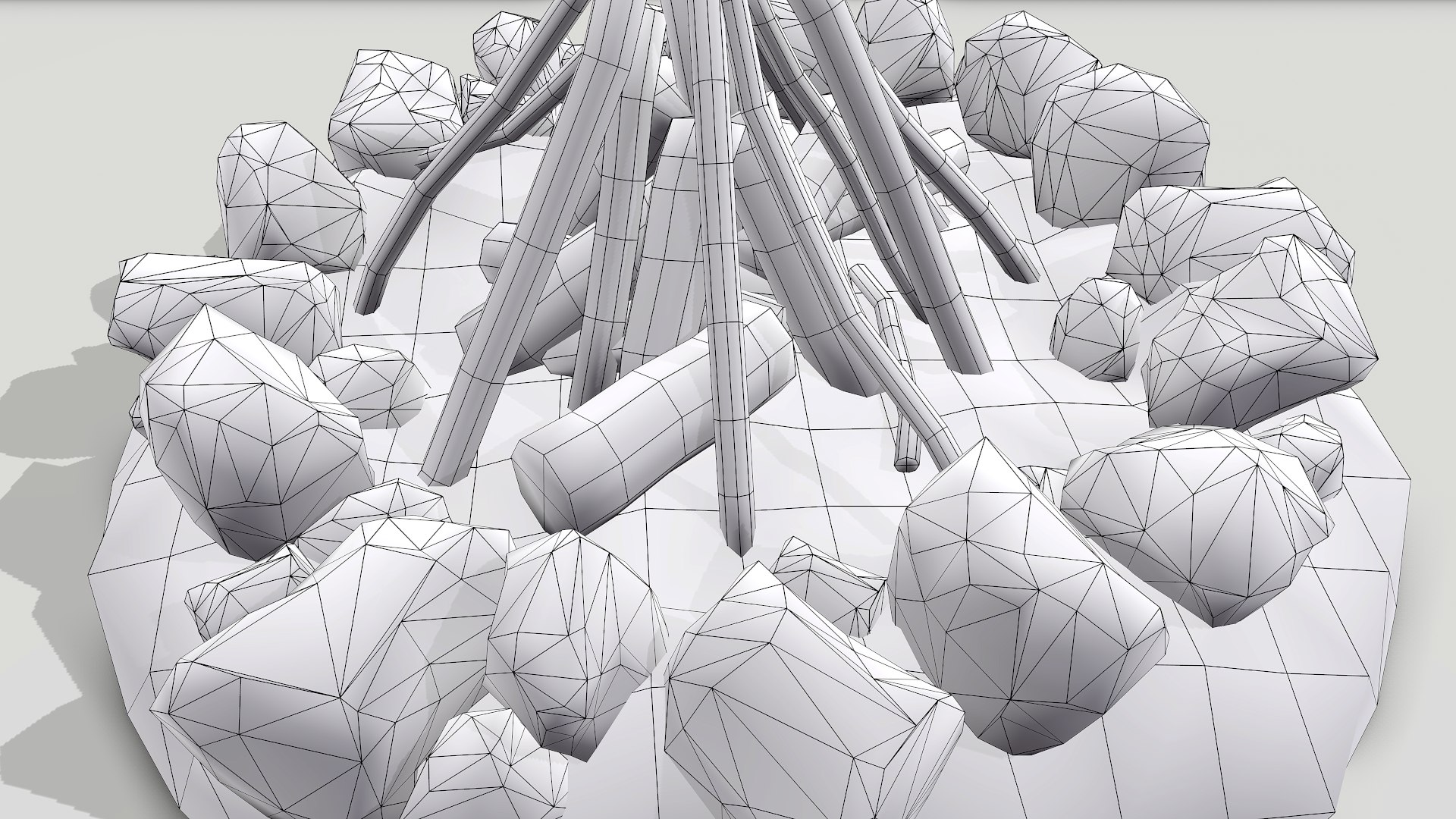 3D Camp Fire Pack model - TurboSquid 1992677