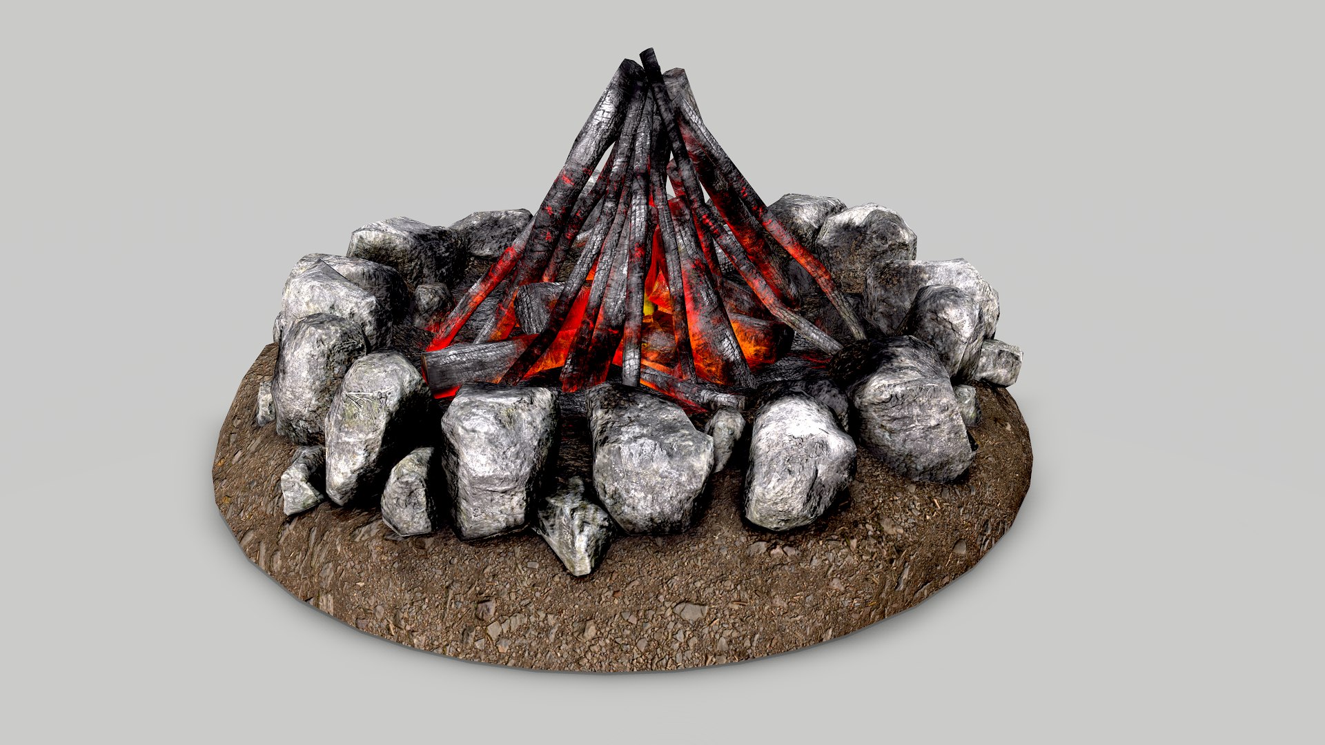 3D Camp Fire Pack model - TurboSquid 1992677