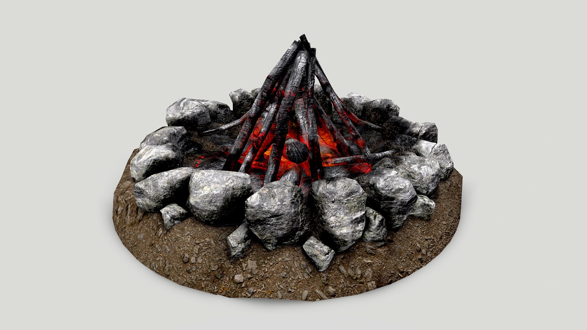 3D Camp Fire Pack model - TurboSquid 1992677