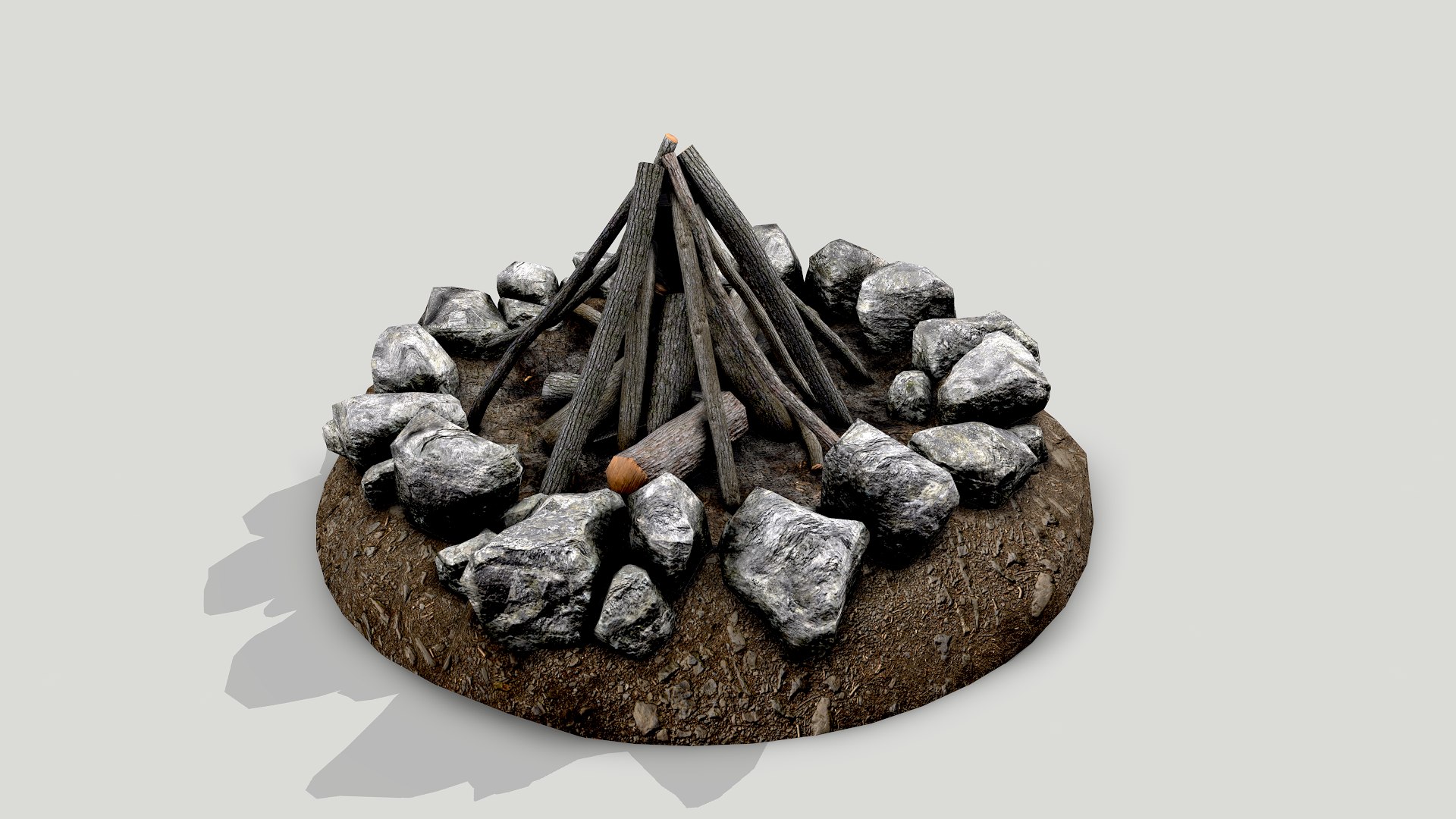 3D Camp Fire Pack model - TurboSquid 1992677