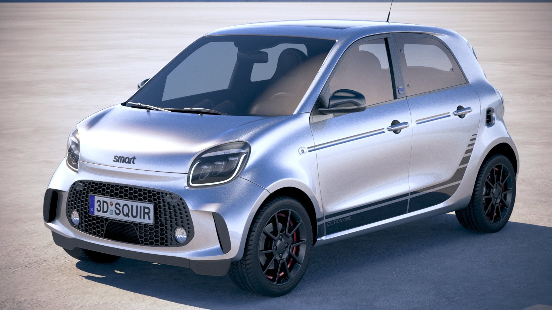 3D smart eq forfour - TurboSquid 1464436