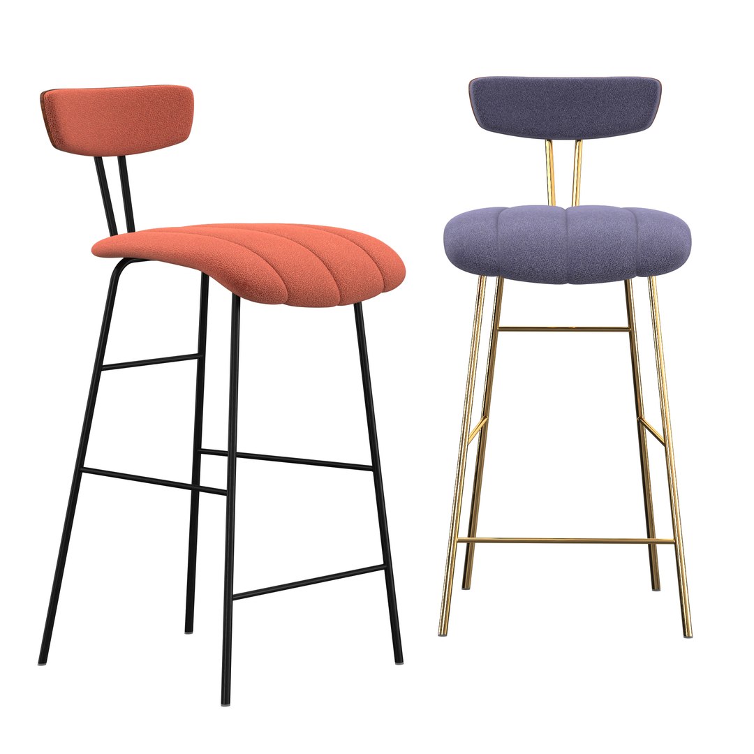 3D Amy Df Stool - TurboSquid 1631972