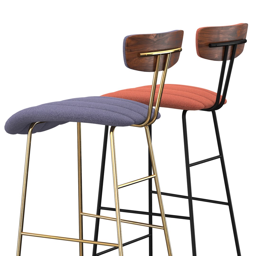 3D Amy Df Stool - TurboSquid 1631972