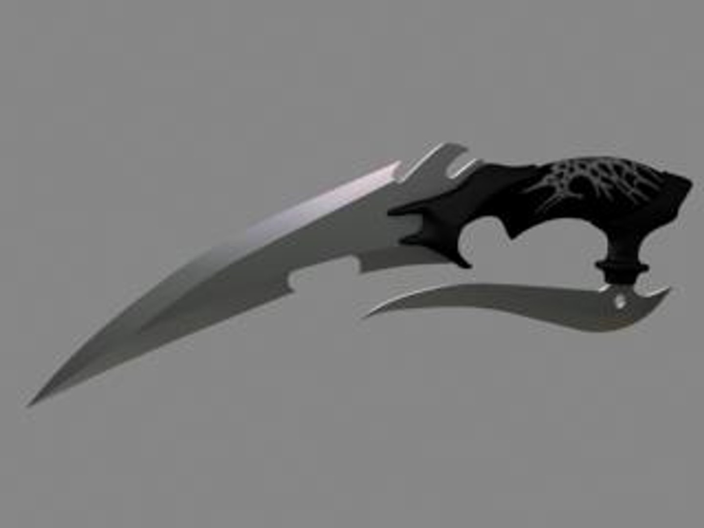 maya fantasy knife blade