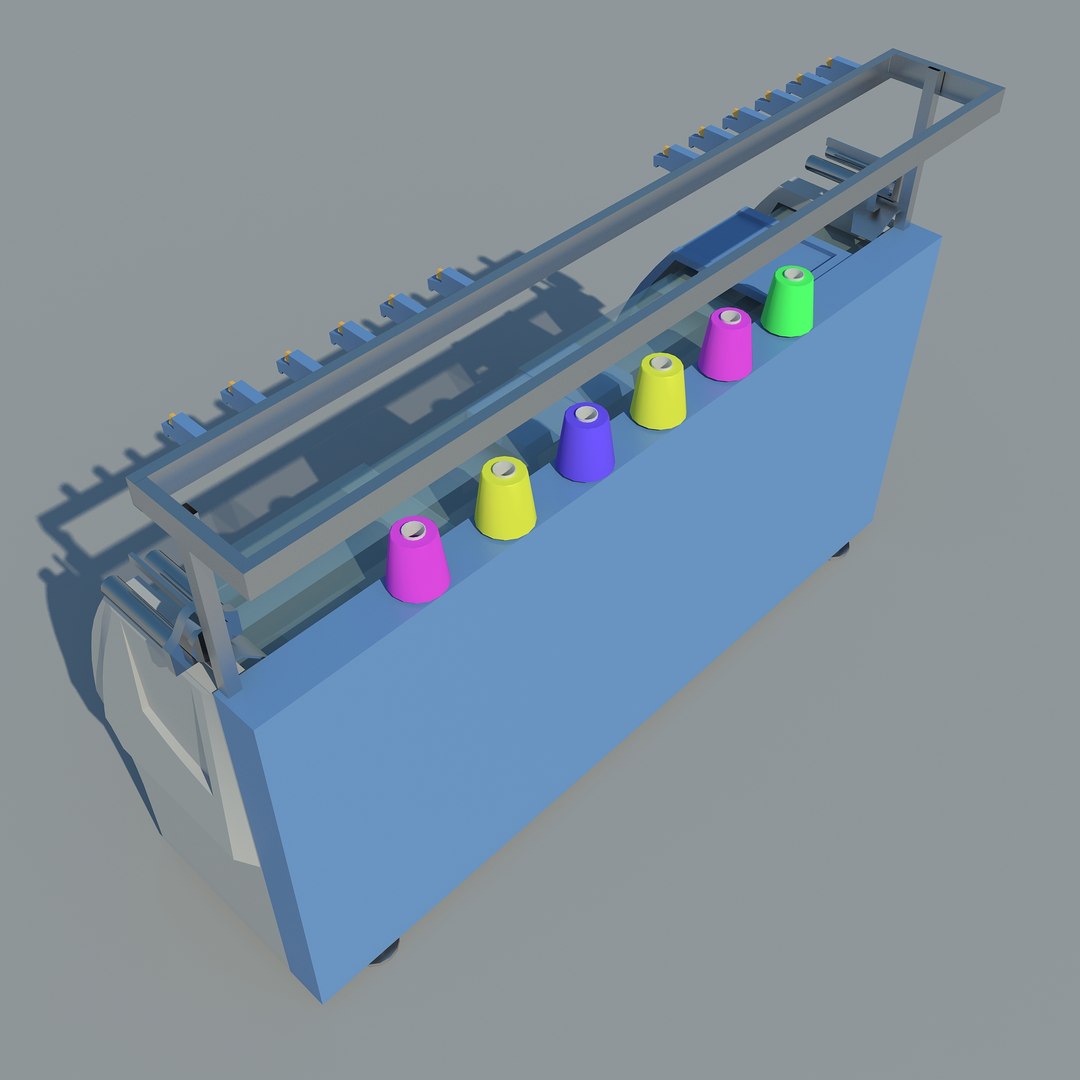 3D Model Industrial Knitting Machine - TurboSquid 1494529