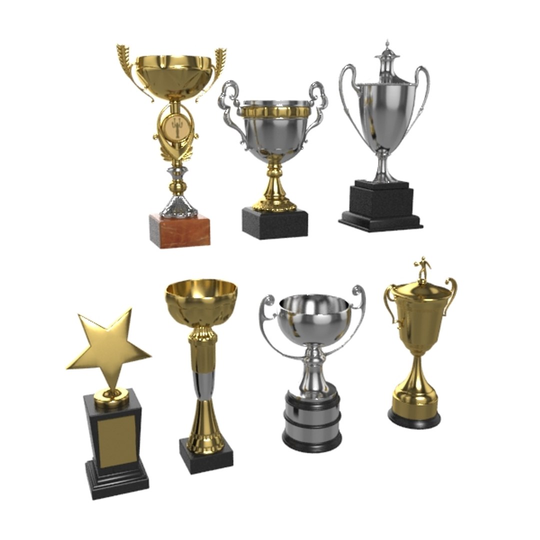 3d Winner Cup Model