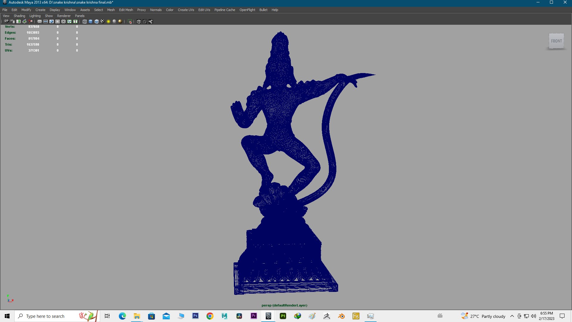 Lord Krishna Model - TurboSquid 2035974