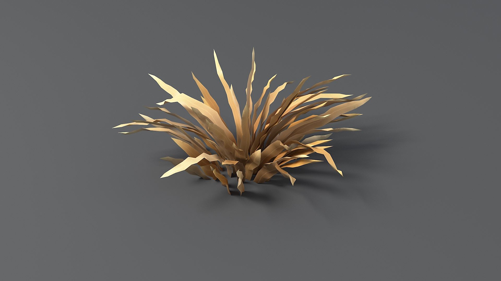 3D Cartoon Dry Grass 04 - TurboSquid 2047531