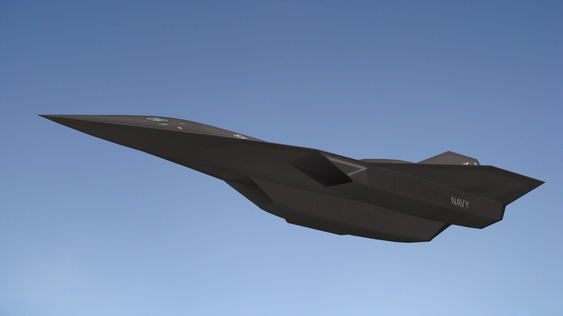 SR72 DarkStar 3D Model - TurboSquid 1919594