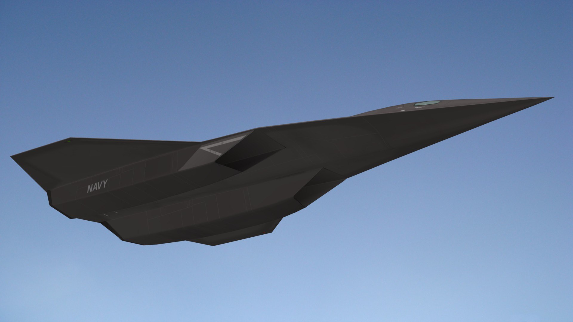 SR72 DarkStar 3D Model - TurboSquid 1919594