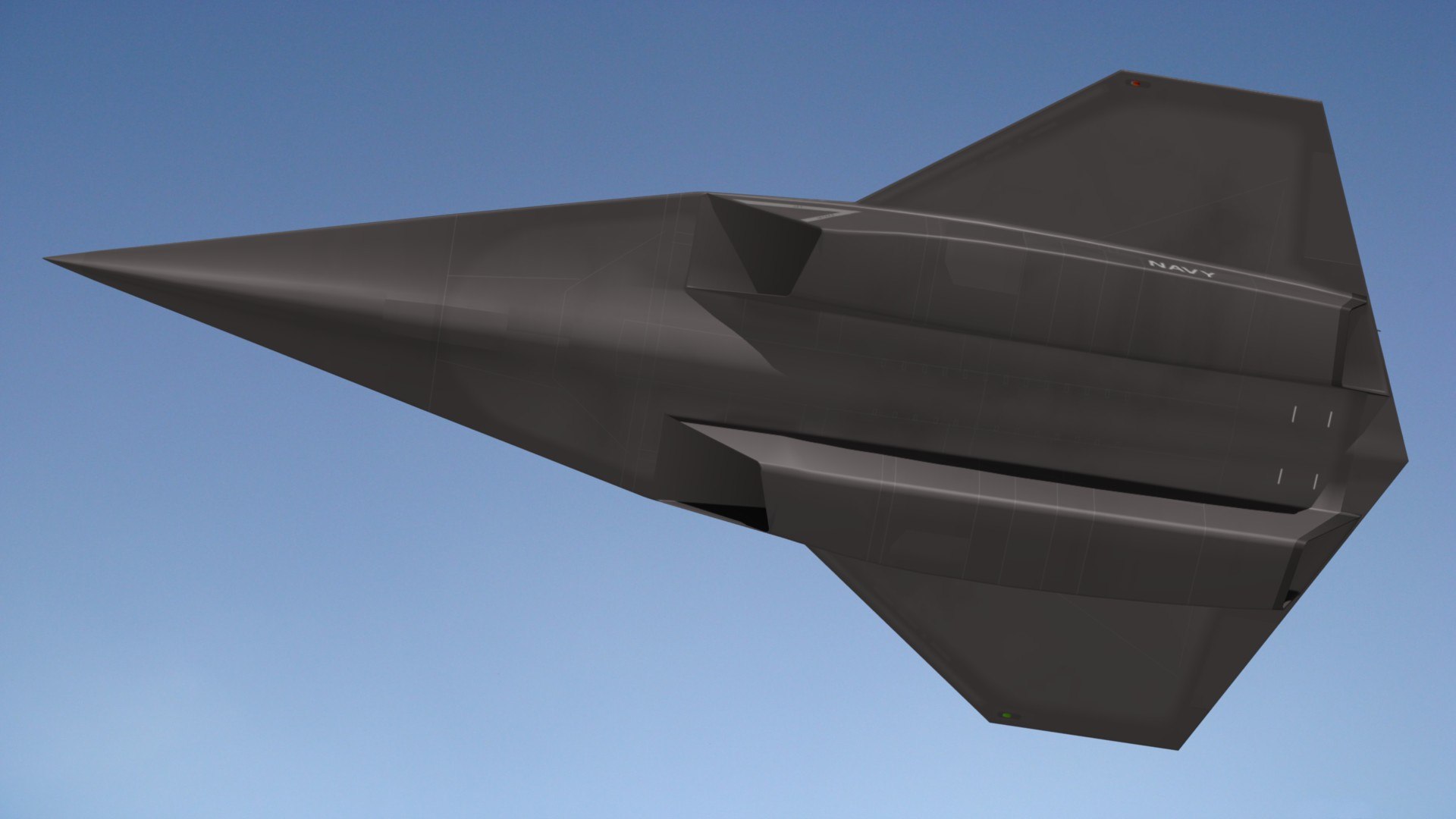 SR72 DarkStar 3D Model - TurboSquid 1919594
