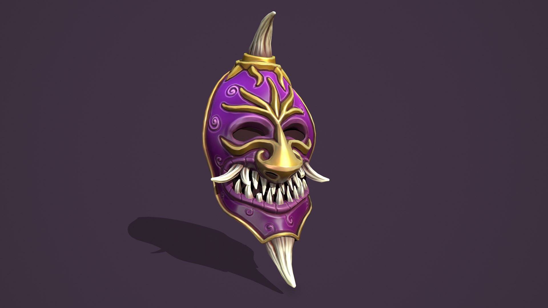 Evil mask 3D model - TurboSquid 1751548