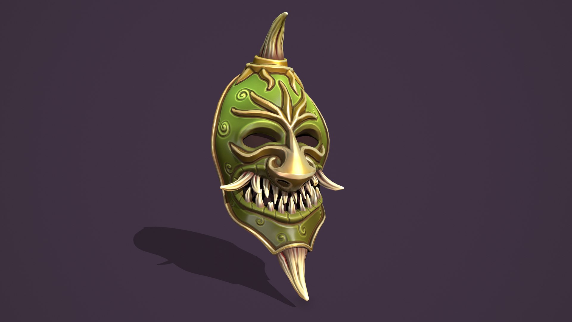 Evil mask 3D model - TurboSquid 1751548